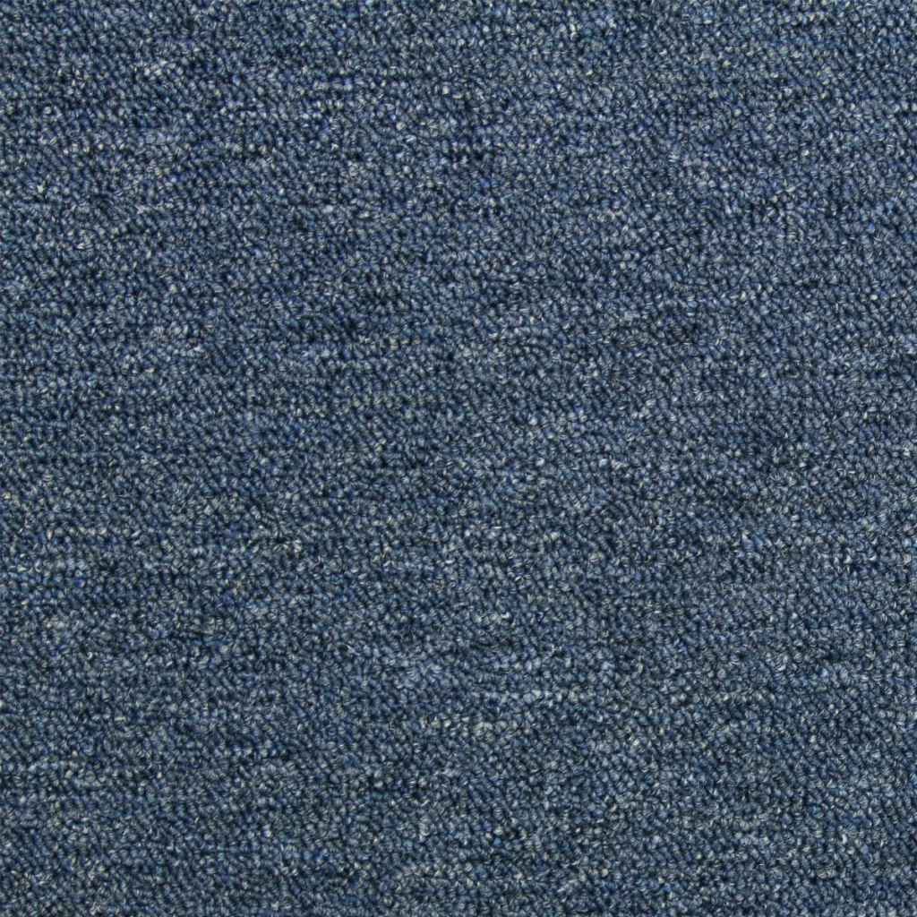 Heavy Duty Storm Blue Carpet Tiles – 20 Pack for 5m² Coverage: Yavolo