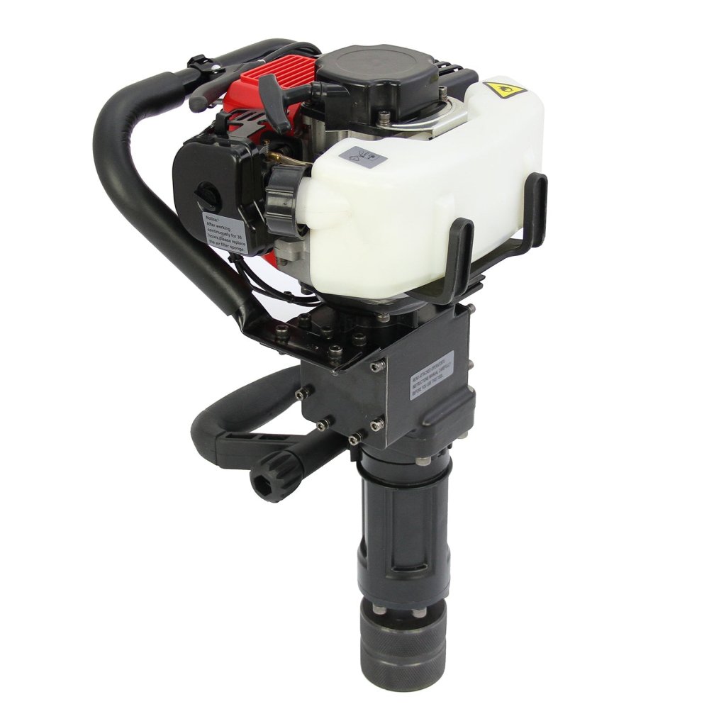 T-Mech 2-Stroke Petrol Post Driver with Jack Hammer & Chisel ...