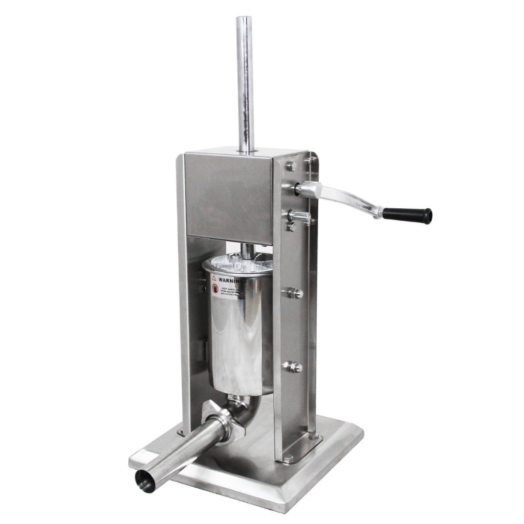 Heavy Duty 5L Stainless Steel Sausage Stuffer with 2 Speeds: Yavolo