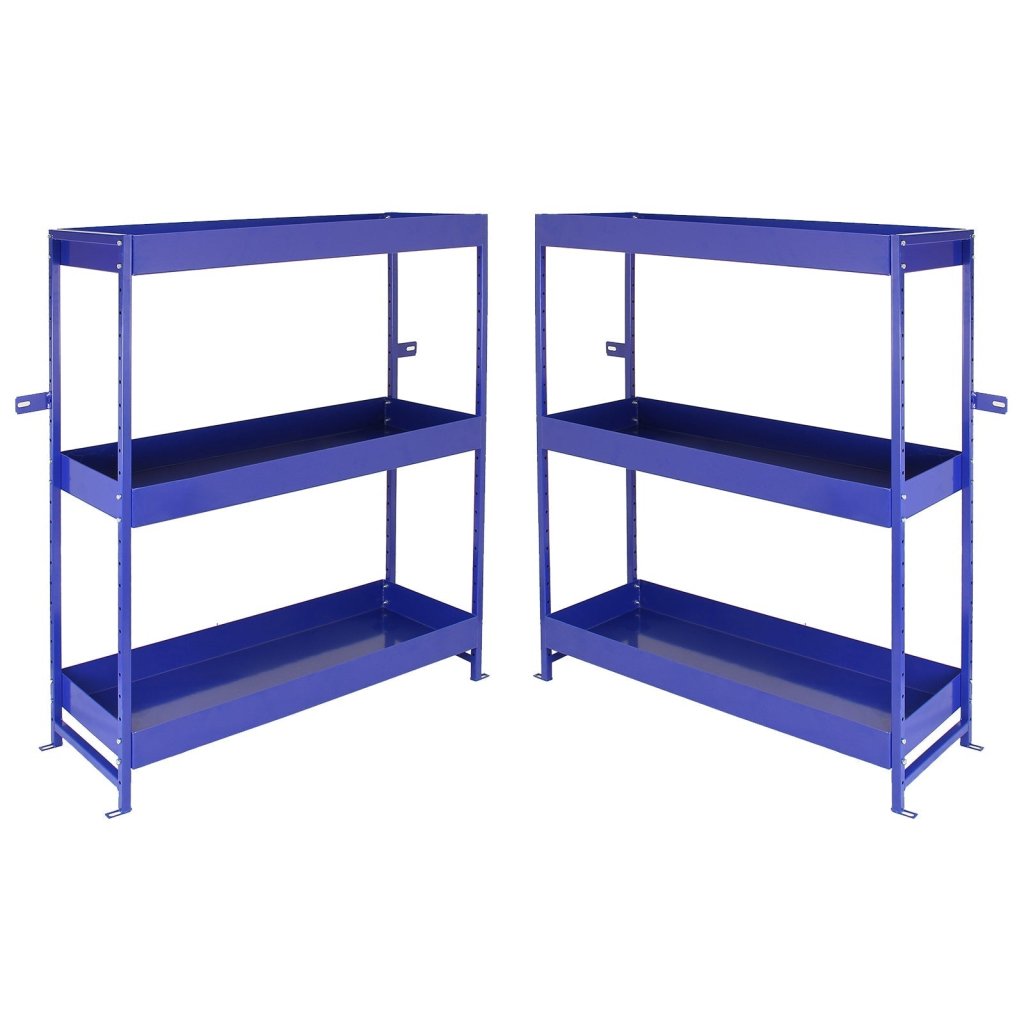 Monster Racking, Lightning Van Racks Metal Shelves Tool Storage Unit ...