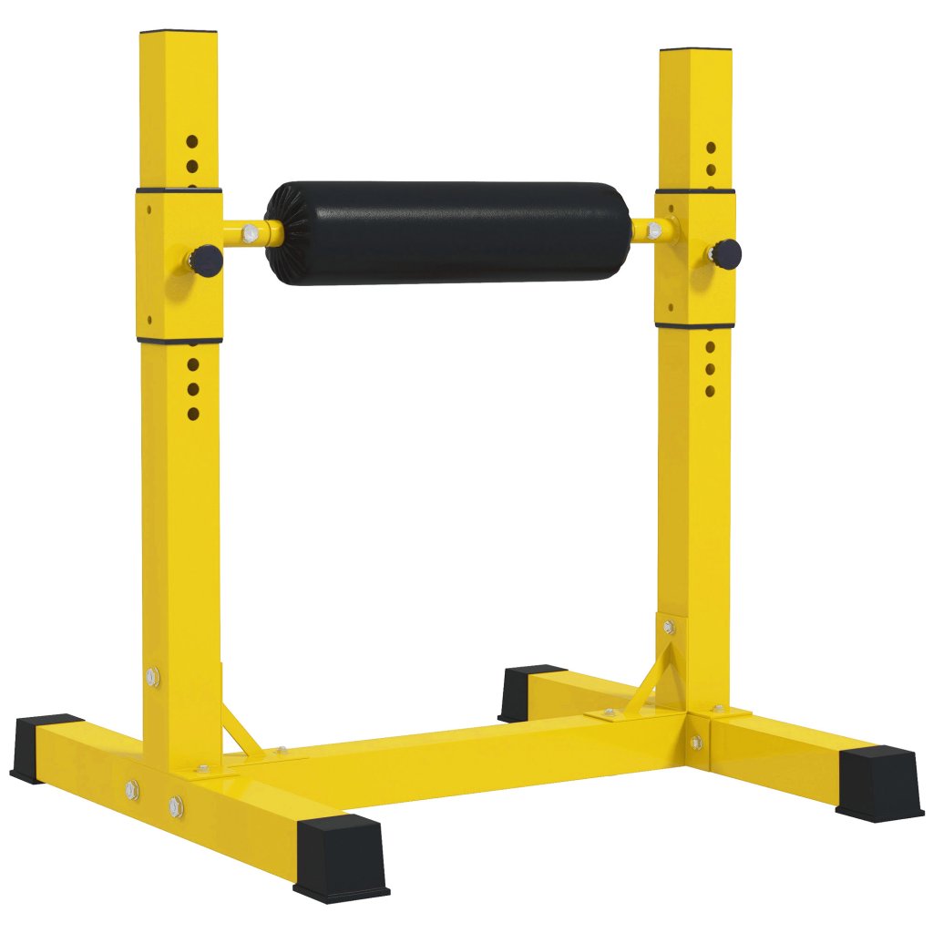 SPORTNOW Bulgarian Split Squat Stand, 12-Level Adjustable Single Leg ...