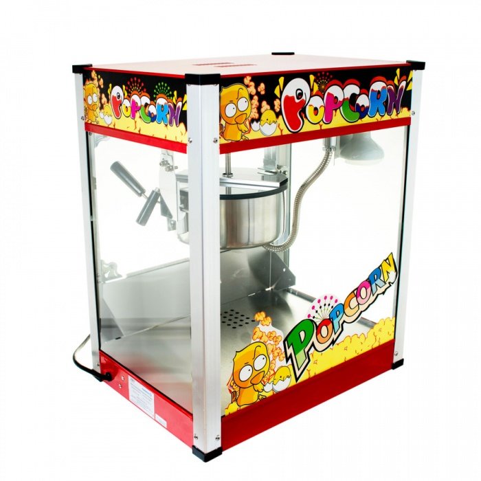 Commercial Popcorn Machine - Stainless Steel Electric Popcorn Maker: Yavolo